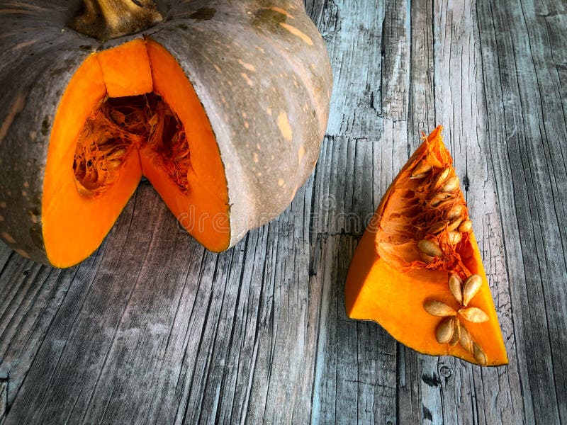Delicious Raw Pumpkin from the Farm Stock Image - Image of fresh ...