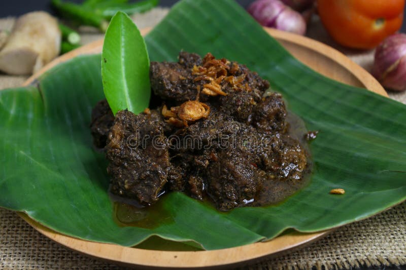 Delicious Beef Rendang Stock Image Image Of Cultural 324936165