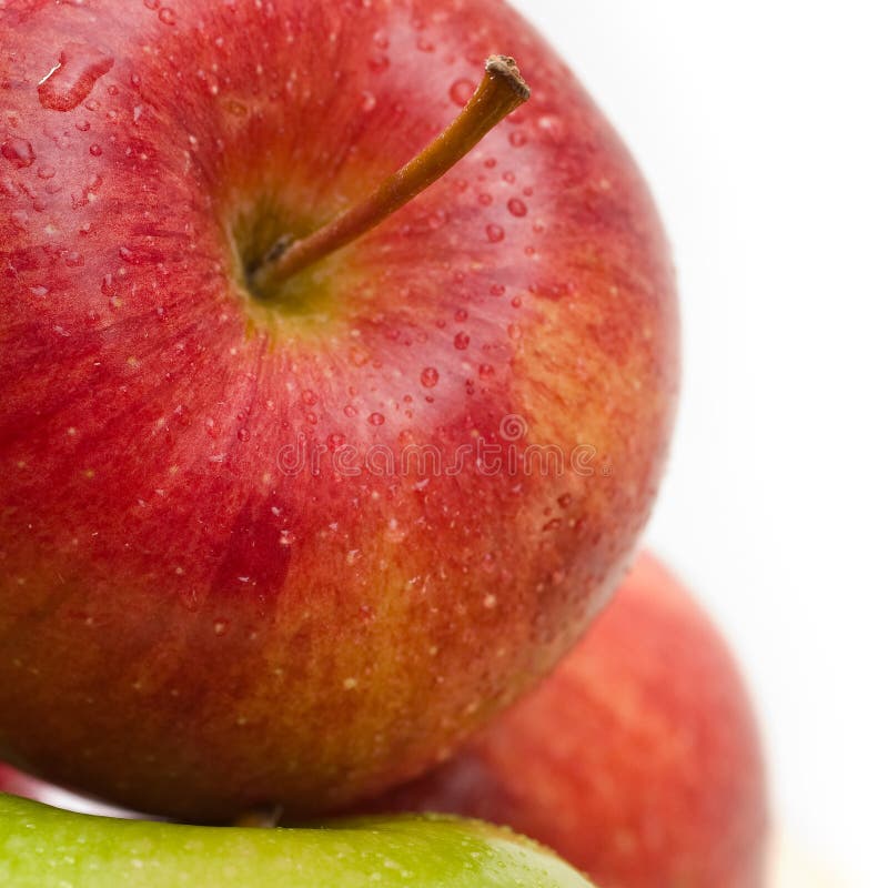 Delicious red apple stock photo. Image of jona, stacked - 4693324