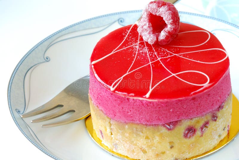 A Delicious Red Berry Pastry Stock Photo - Image of appetizing ...