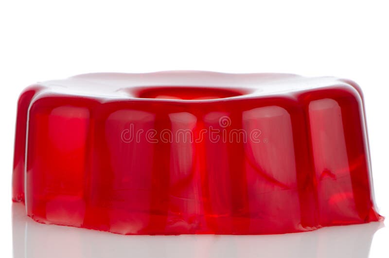 Delicious red gelatin stock image. Image of beverage - 23910793