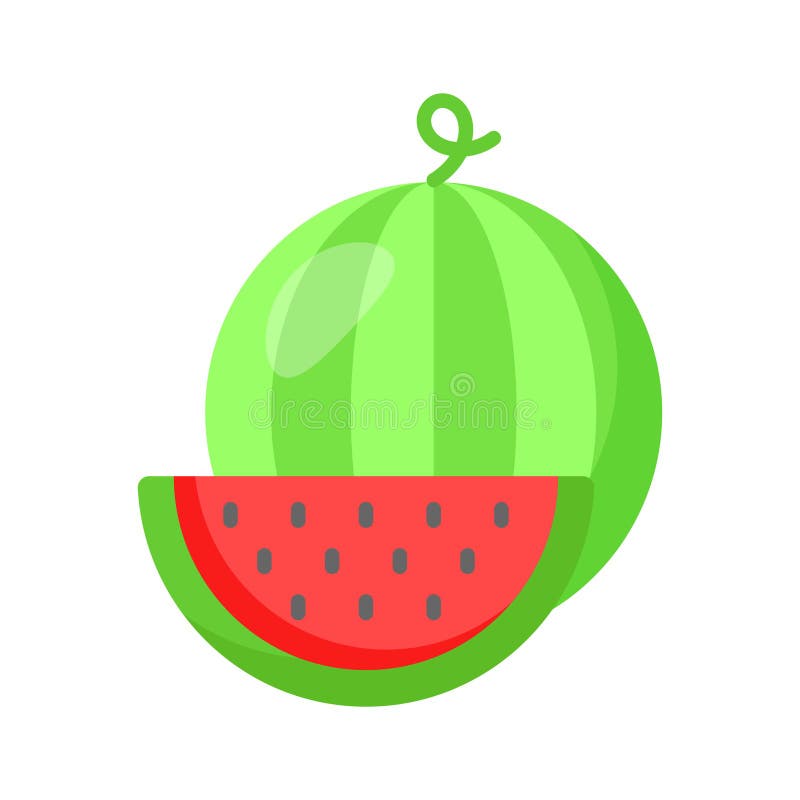 Delicious and Refreshing Watermelon Fruit, Premium Vector of Watermelon ...
