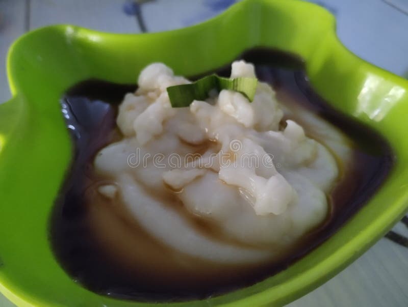 Delicious Rice Porridge or Bubur Sumsum Stock Image - Image of sumsum ...