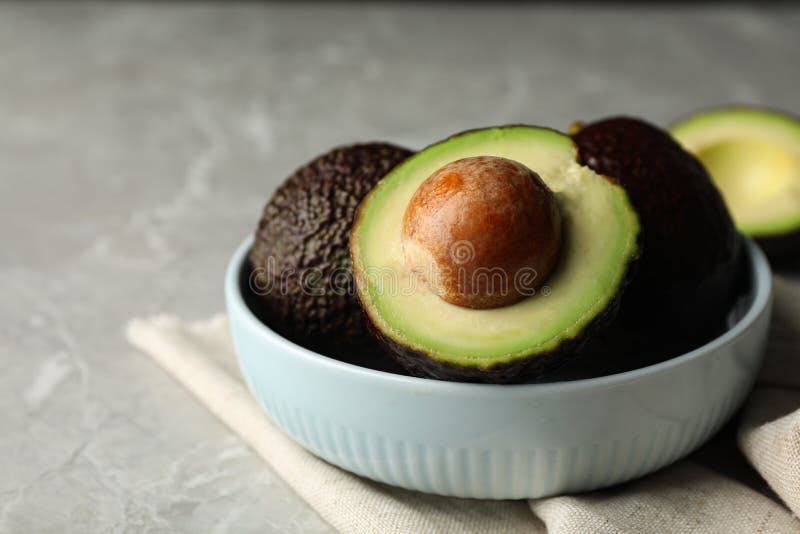 Delicious Ripe Avocados on Table Stock Photo - Image of gastronomy ...