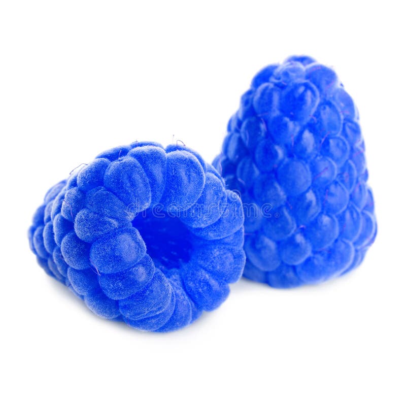 Delicious Ripe Sweet Raspberries Isolated Stock Image - Image of ripe ...