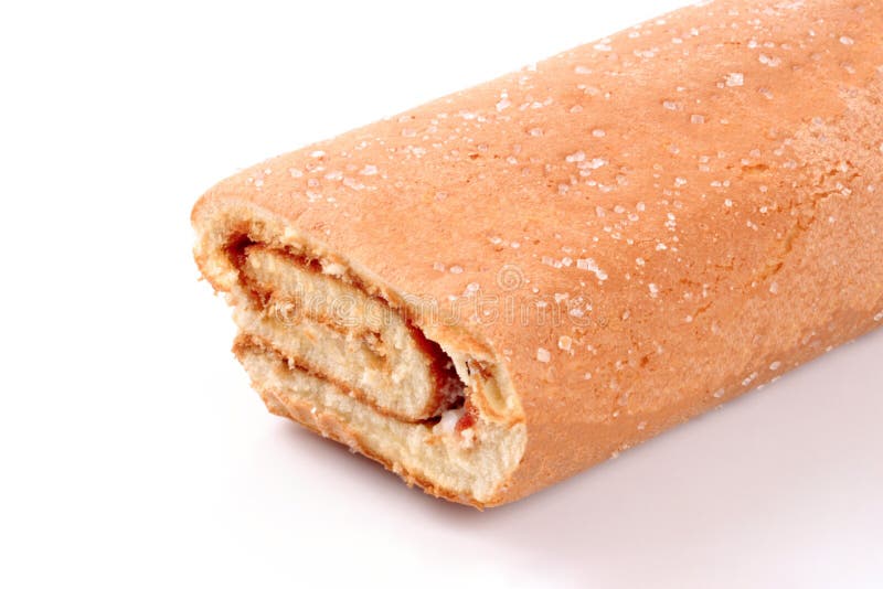 Delicious rocambole stock image. Image of cream, bake - 35694109