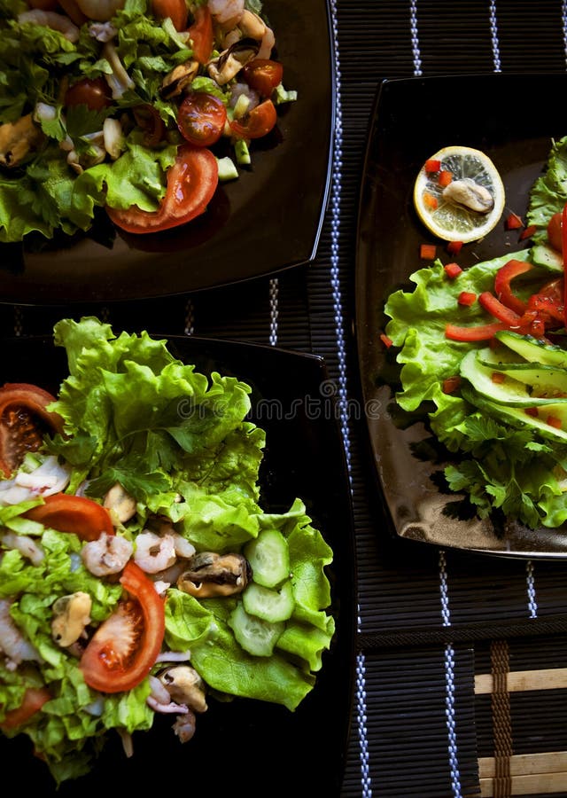 Delicious salad stock image. Image of appetizer, food - 10581789