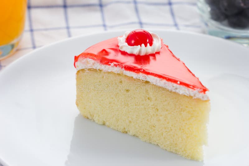 Delicious slice of cake stock image. Image of cheesecake - 40819471