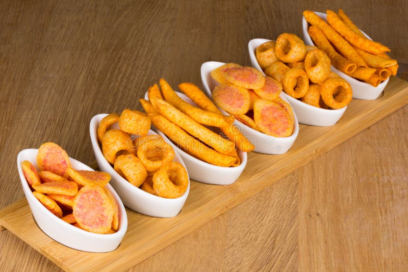 Delicious snack chips stock photo. Image of bowl, gold - 34062658