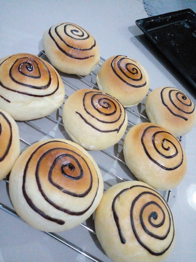 Delicious and Soft Sweet Bread Buns Stock Image - Image of buns, bread ...