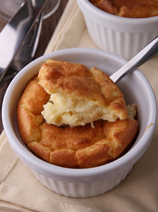 Delicious souffle stock image. Image of appetizer, serving - 20653909