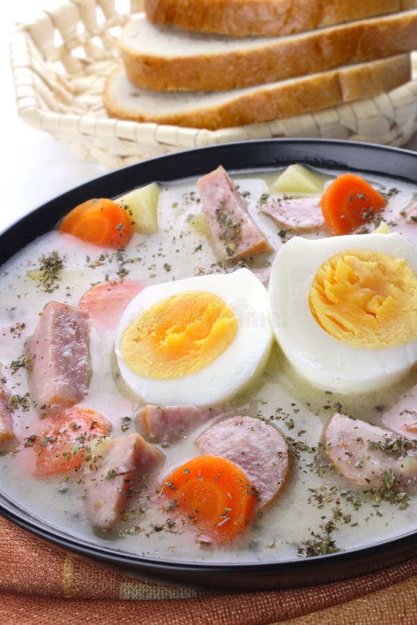 Delicious sour soup stock image. Image of white, soup - 25568087