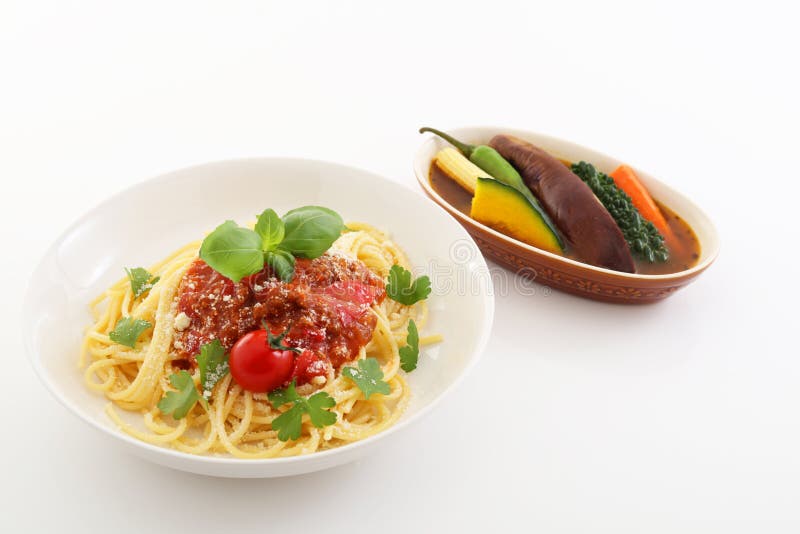 Delicious spaghetti stock photo. Image of dinner, cafe - 59688500