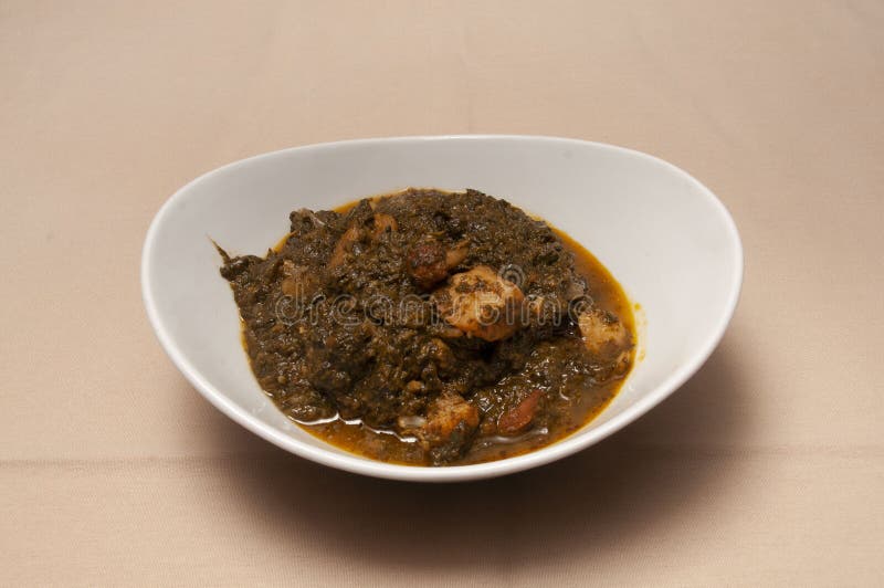 Delicious Spinach Saag Paneer Stock Image - Image of cuisine, curry ...