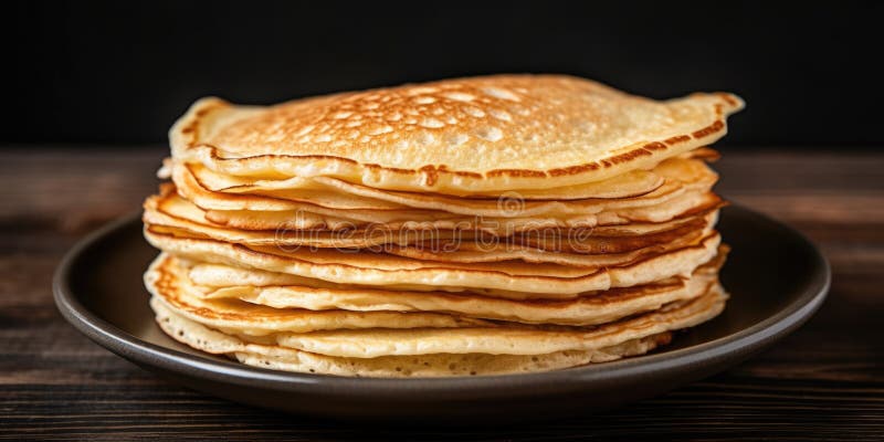 Delicious Stack of Pancakes on a Plate, Perfect for Food-related ...