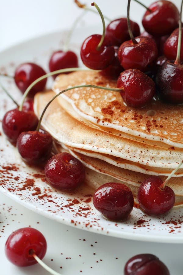 A Stack of Cherries in a Market Stock Image - Image of fresh, people: 99311917