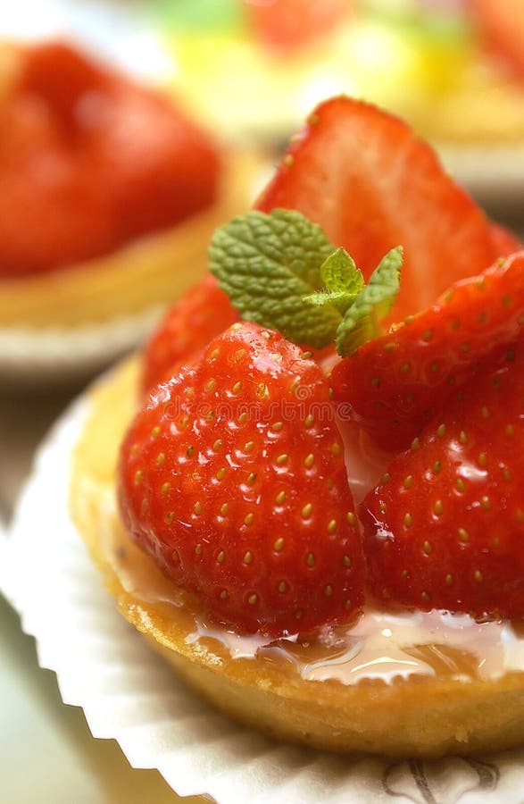 Delicious Strawberry cake stock photo. Image of bright - 4788168