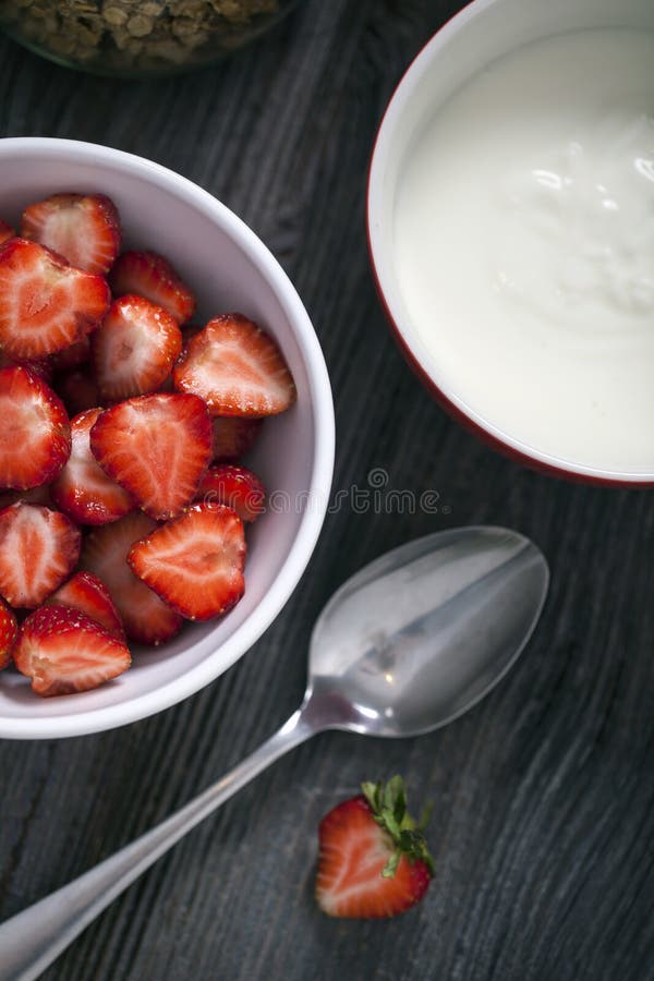 Delicious Strawberry Dessert Stock Image - Image of strawberry, tasty ...
