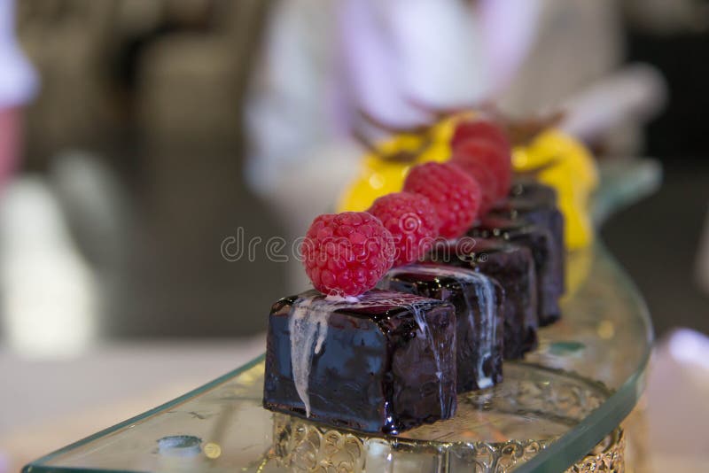 Delicious Sweet Cakes and Pastry Stock Photo - Image of berry, cakes ...