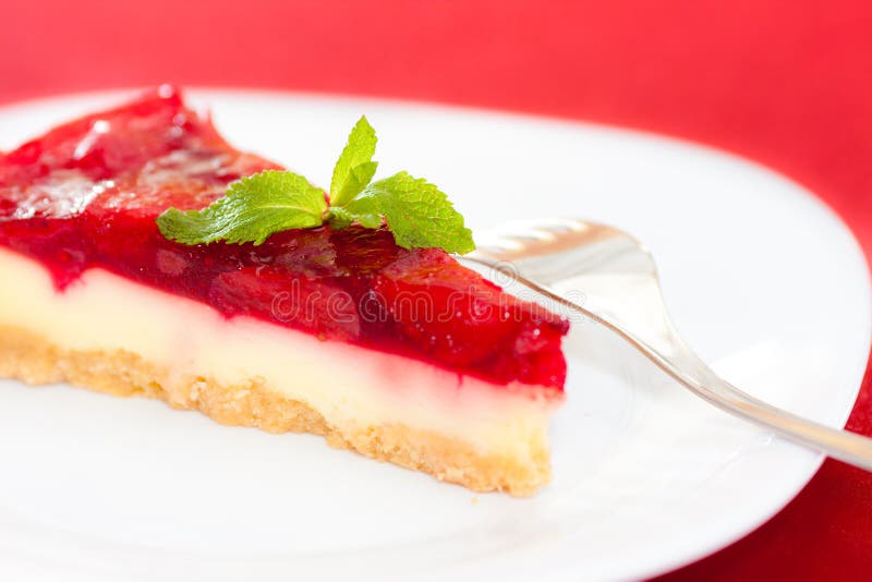 Delicious Sweet Piece of Cake Stock Photo - Image of filling, sweet ...