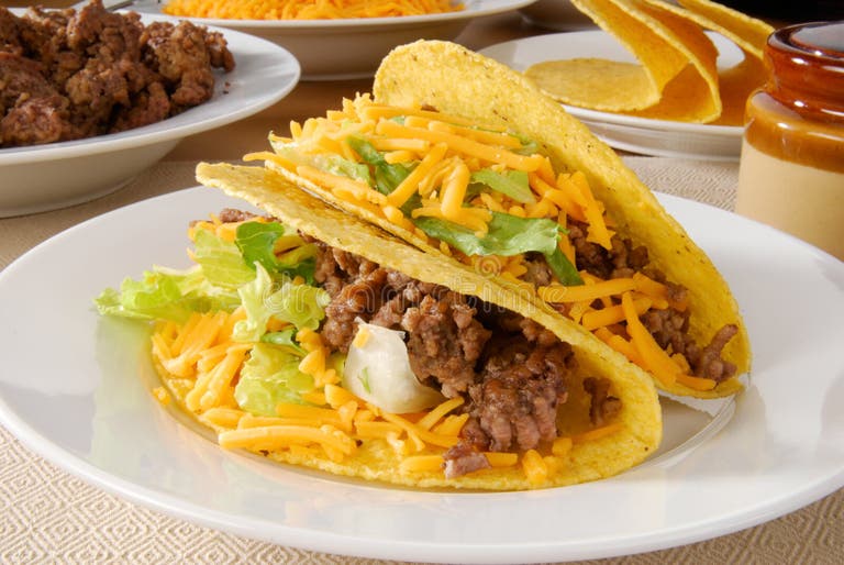 Delicious tack dinner stock image. Image of cheese, plate - 21472557