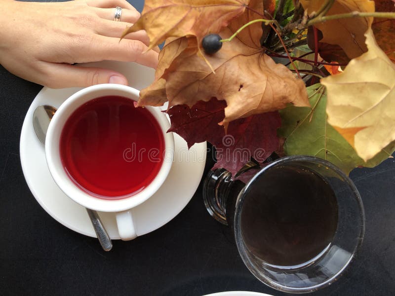 Delicious Tea for Breakfast Stock Image - Image of cafe, garden: 230012903