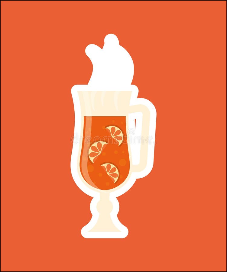 Delicious tea drink stock vector. Illustration of ware - 80257908