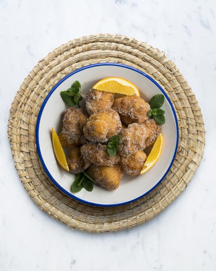 Delicious Traditional Spanish Sweet Fritters. Stock Photo - Image of ...
