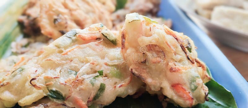 Delicious Typical Indonesian Fried Bakwan Stock Photo - Image of ...