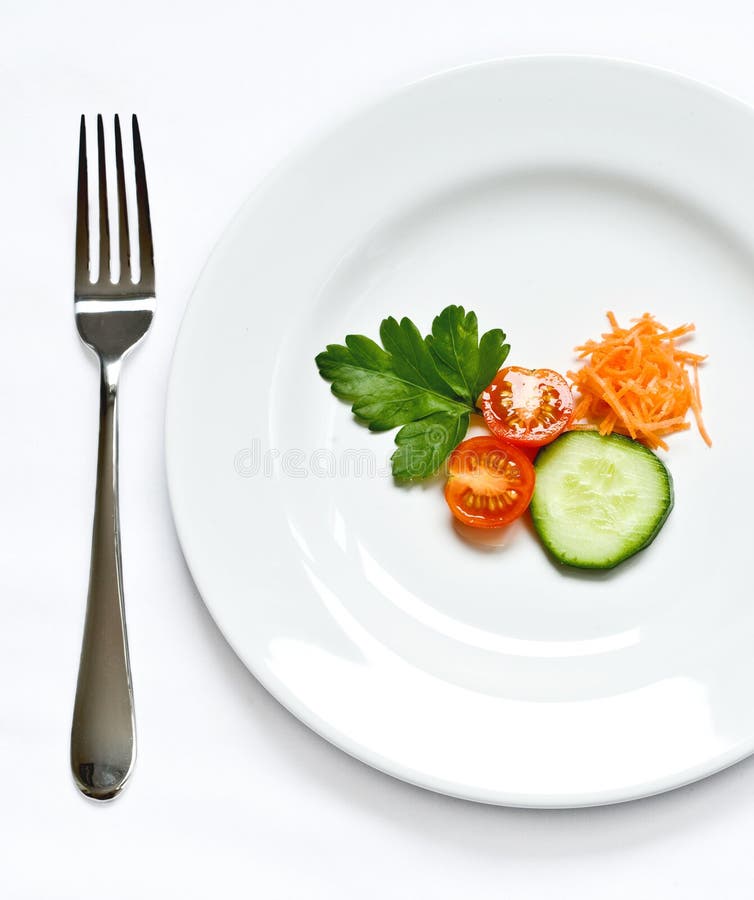 Delicious vegetable plate stock image. Image of parsley - 12794099