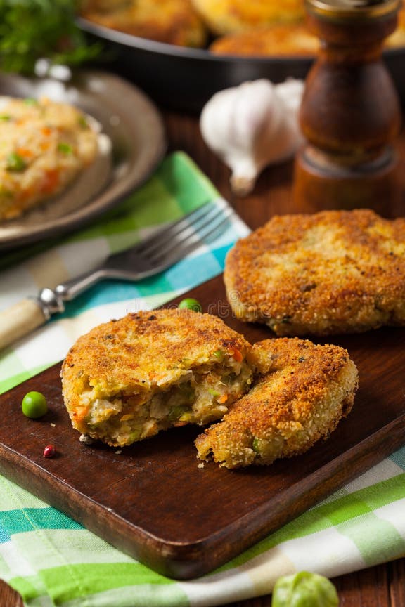 Delicious Vegetarian Cutlets. Healthy, Delicious, Vegetable Cutlets ...