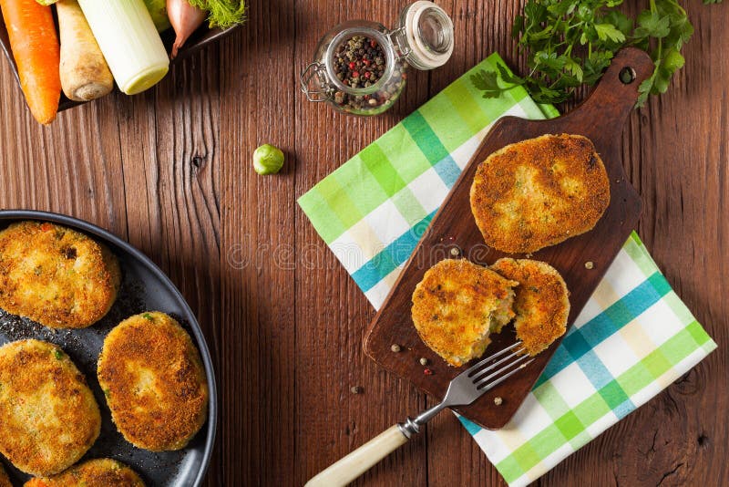 Delicious Vegetarian Cutlets. Healthy, Delicious, Vegetable Cutlets ...