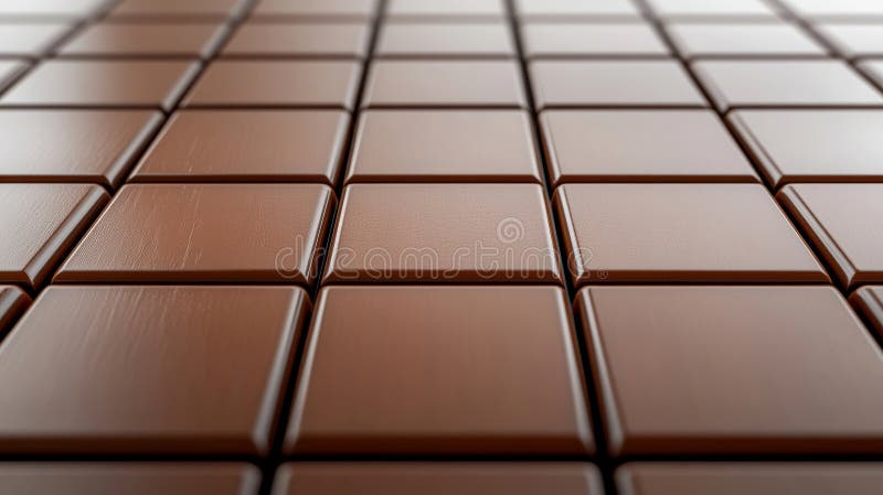 Delicious and Visually Appealing Smooth Chocolate Squares Creating a ...
