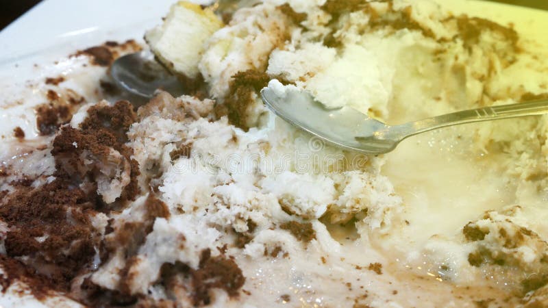 Volcano ice cream stock image. Image of decisive, middle - 140375027