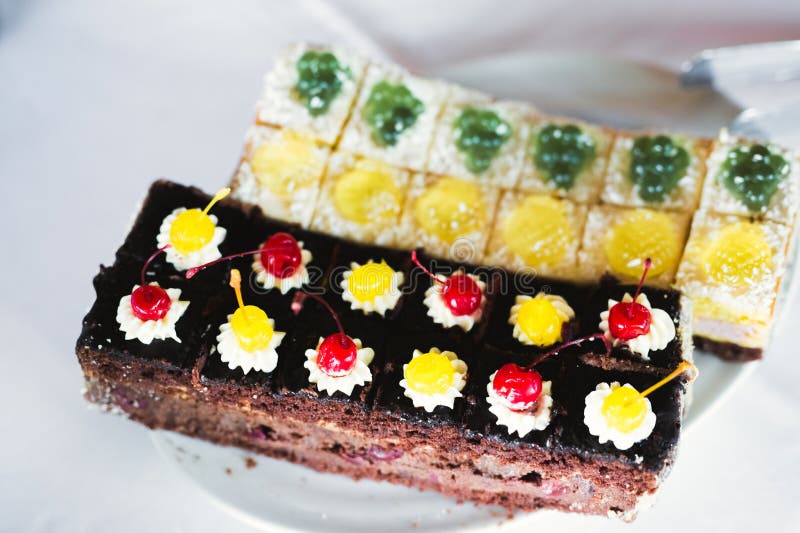 Delicious Wedding Reception Candy Bar Dessert Table Stock Image - Image ...