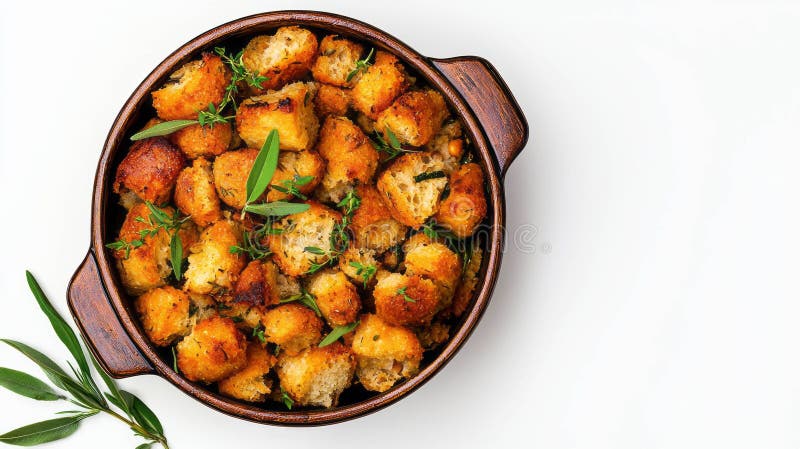 Delicious Whole Wheat Stuffing with Herbs and Crusty Texture for ...