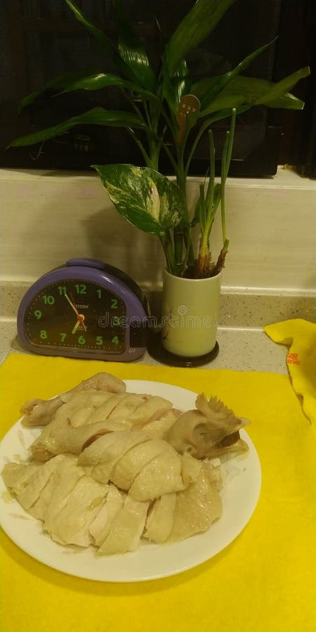 Deliciouse White Chicken Wine Stock Image - Image of wine, chicken ...