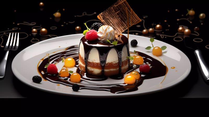 The Deliciously Designed Pudding Menu Template of Sweeten Your Dessert ...