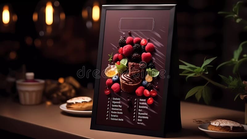 The Deliciously Designed Pudding Menu Template of Sweeten Your Dessert ...