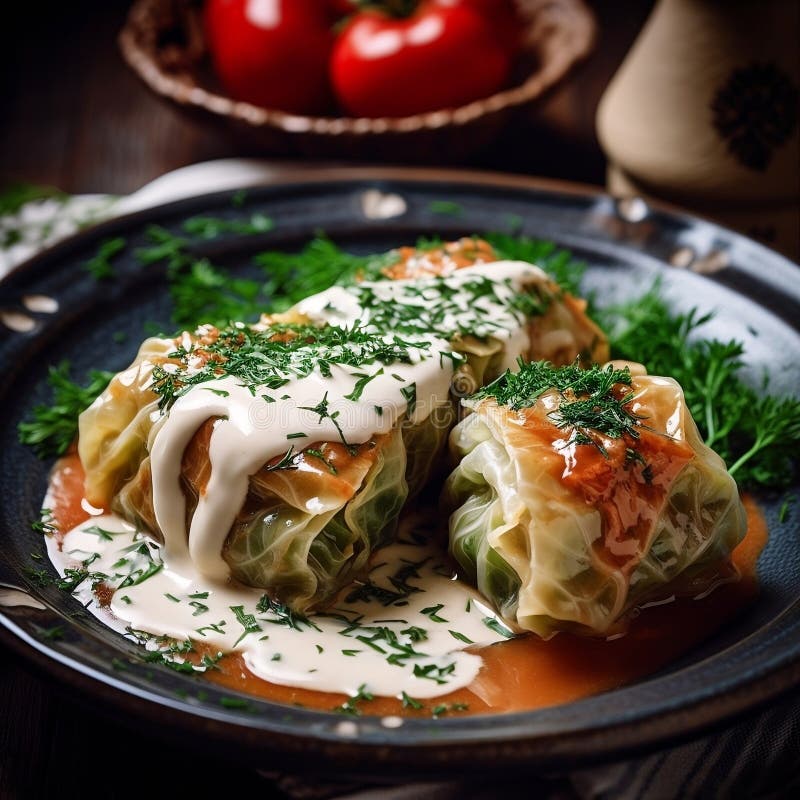 Deliciously Prepared and Visually Appealing Dish Served. Generative AI ...