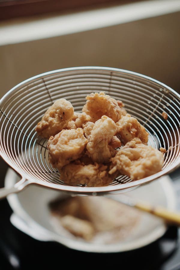 A Delicous squid fries stock image. Image of dish, vegetable - 181393165
