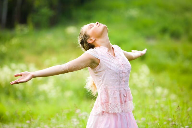 Delight stock image. Image of expression, daylight, lady - 6133687