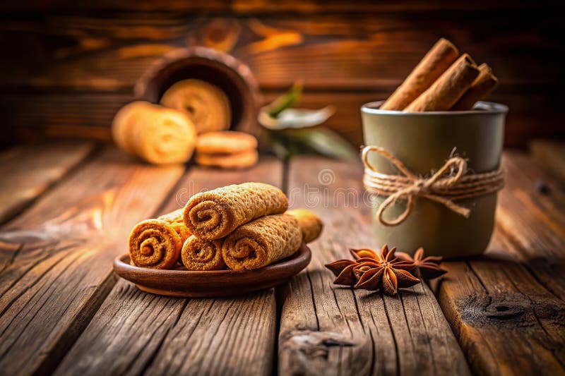 Rustic Handmade Cookie Tube Packaging Artisancrafted Treats in ...