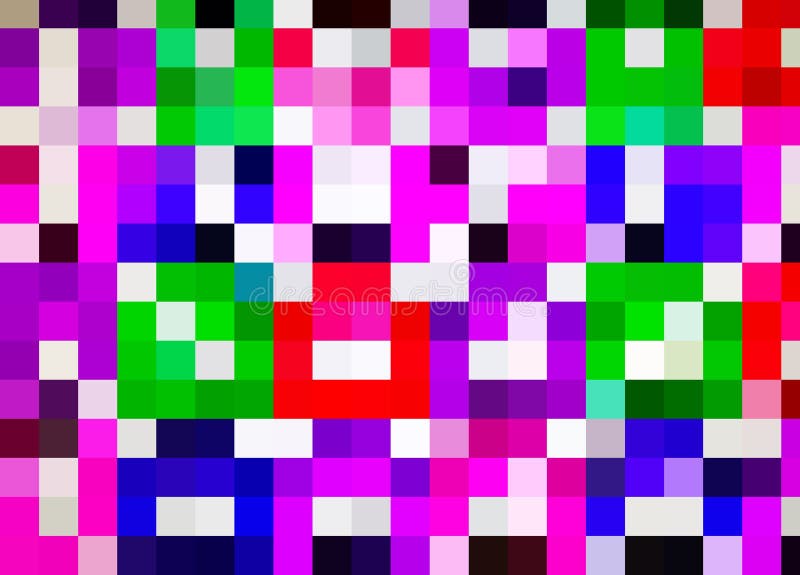 A Delightful Off-centred Pattern of Geometric Illustration of Colorful ...