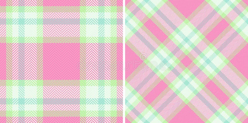 Delightful Pastel Plaid Patterns, Perfect for Textile Design, Fashion ...