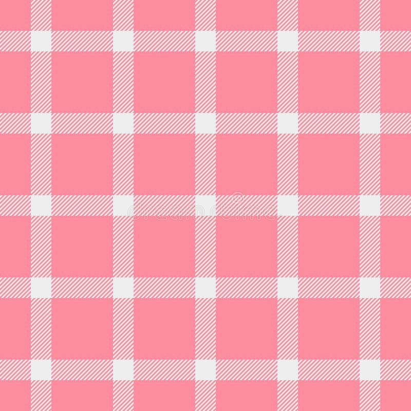 Delightful Pink and White Plaid Pattern. Perfect for Textile Design ...