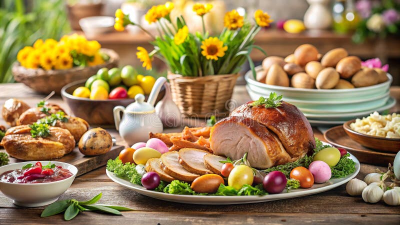 A Delightful Spread of Traditional Easter Culinary Masterpieces ...