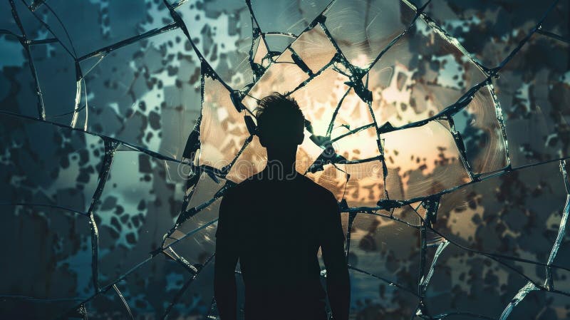 Delirium Concept Illustrating Altered Thinking Distorted Perception ...