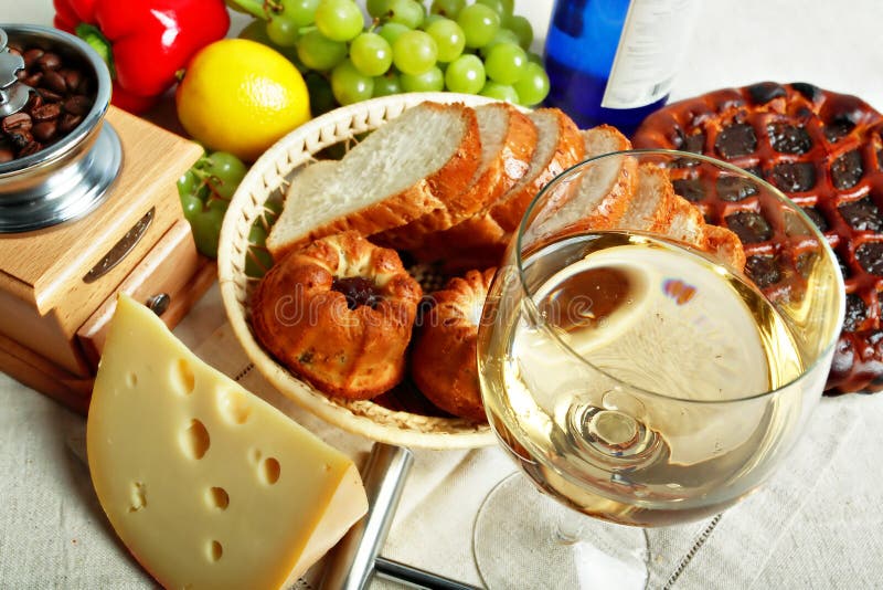 Breakfast Table with Healthy Food Stock Photo - Image of vitamins ...