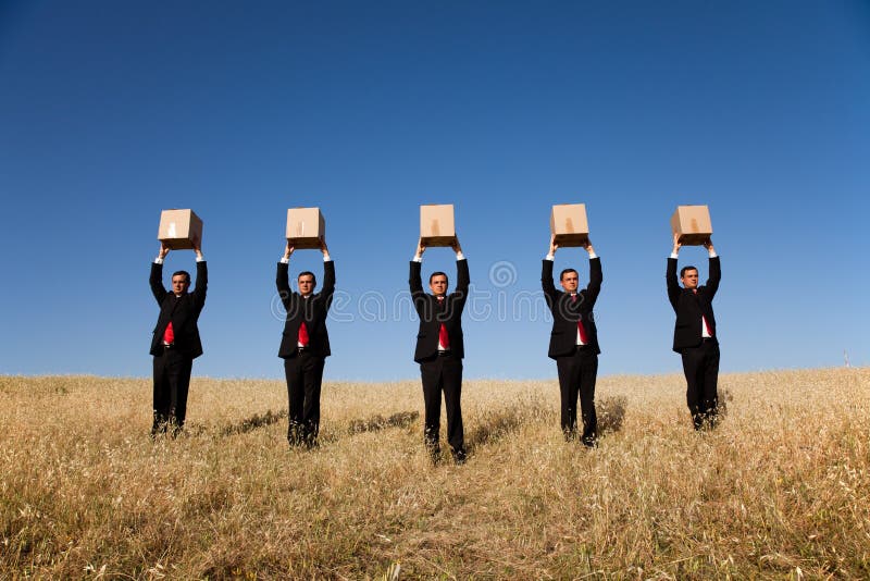 Deliver service stock image. Image of lineup, horizontal - 10705641